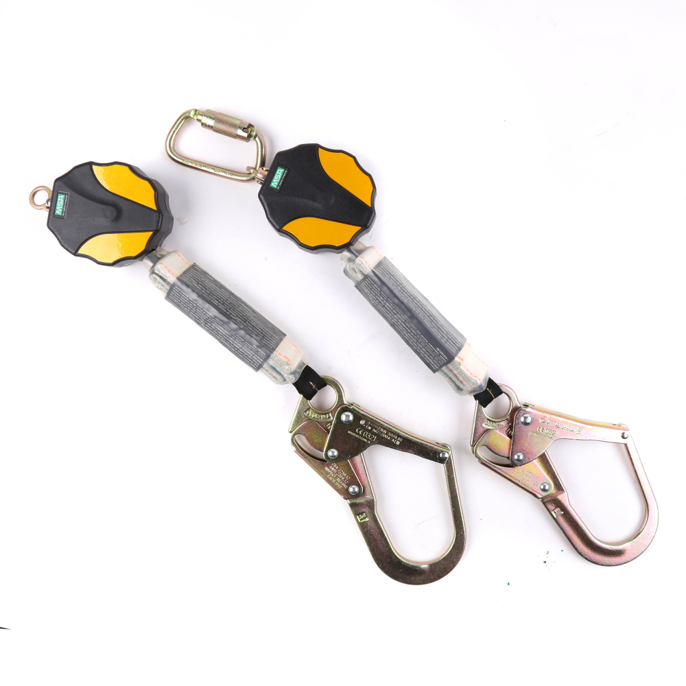 MSA Workman Mini PFL - Twin-Leg - Triple Action Karabiner - Scaffold ...