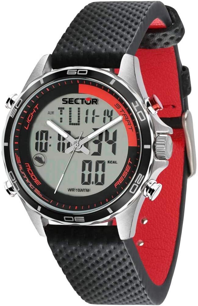 SECTOR Men's Master Chronograph Digital/Analog Quartz Watch - need1.com.au