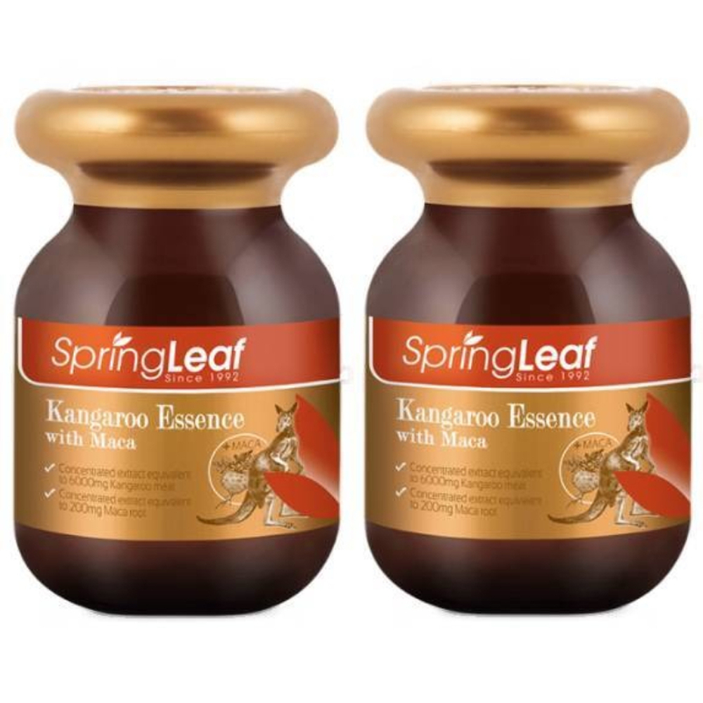 SPRINGLEAF Kangaroo Essence with Maca 120 Capsules, Pack of 2 - need1 ...
