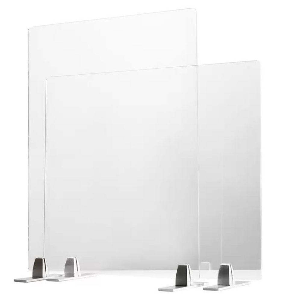 SEVILLE CLASSICS 2 Pack Ultrashield Acrylic Tabletop Shield Barrier ...