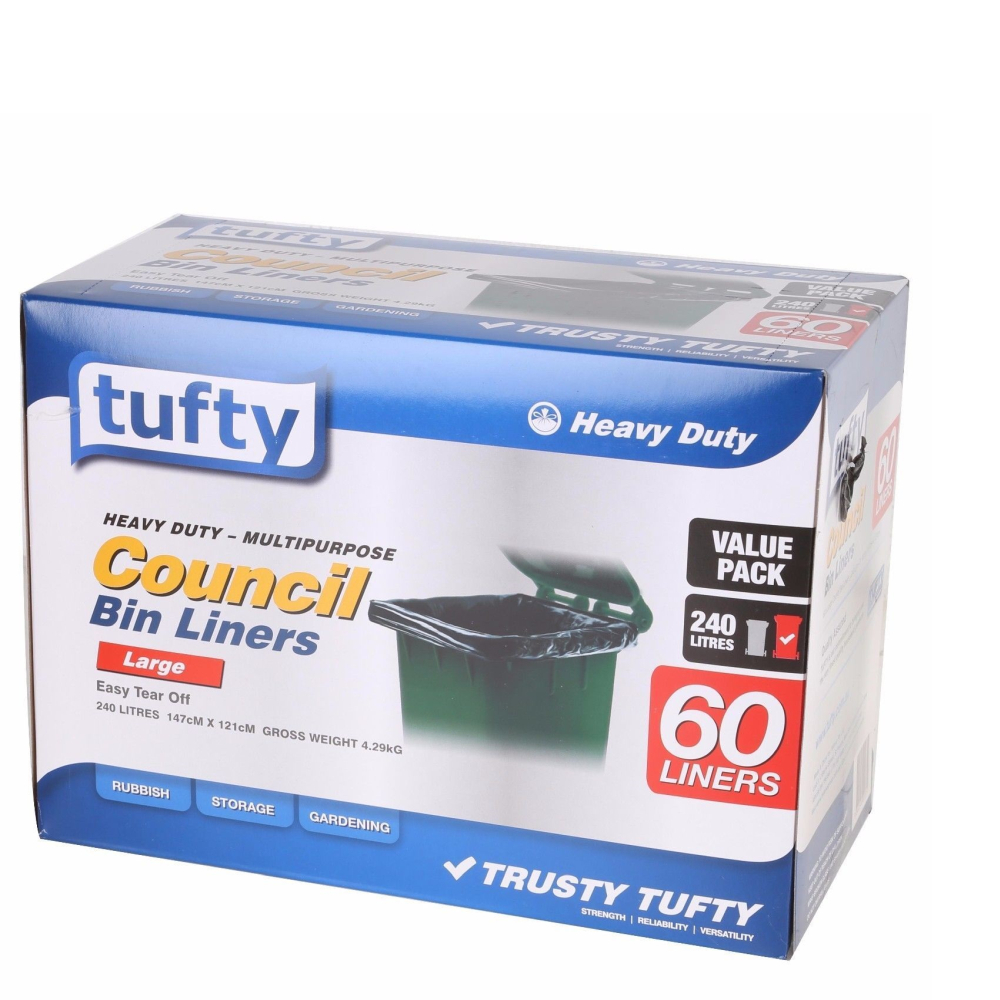 Tufty Bin Liners - need1.com.au