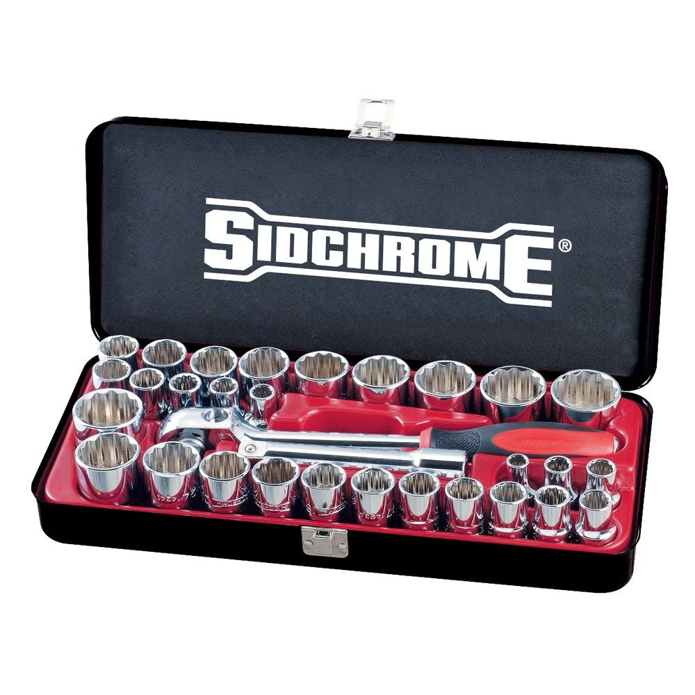 SIDCHROME 31pc Socket Set - need1.com.au