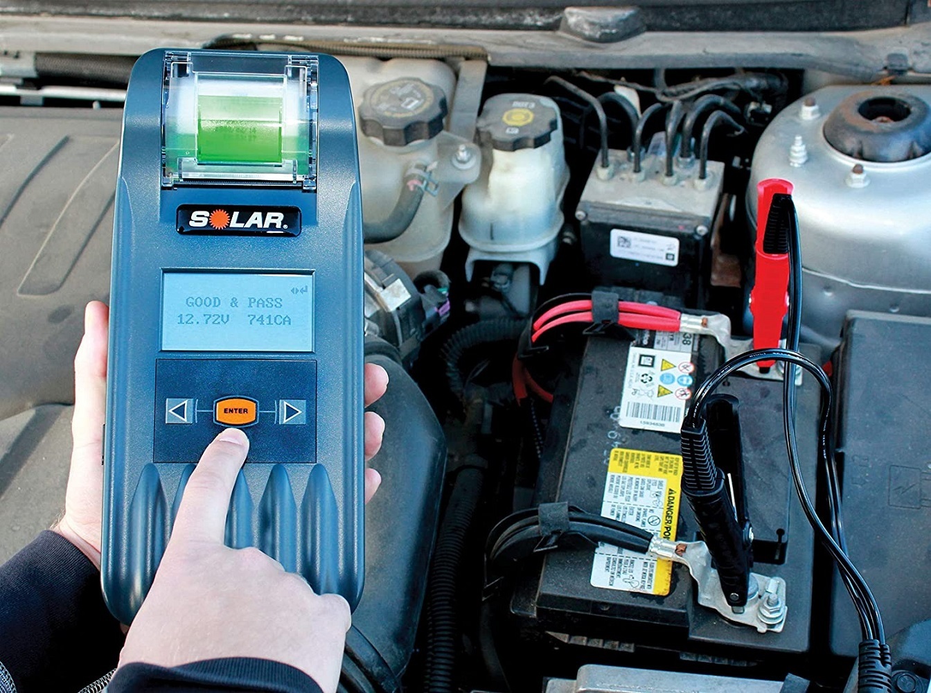 SOLAR Electronic Battery and System Tester with Printer - need1.com.au