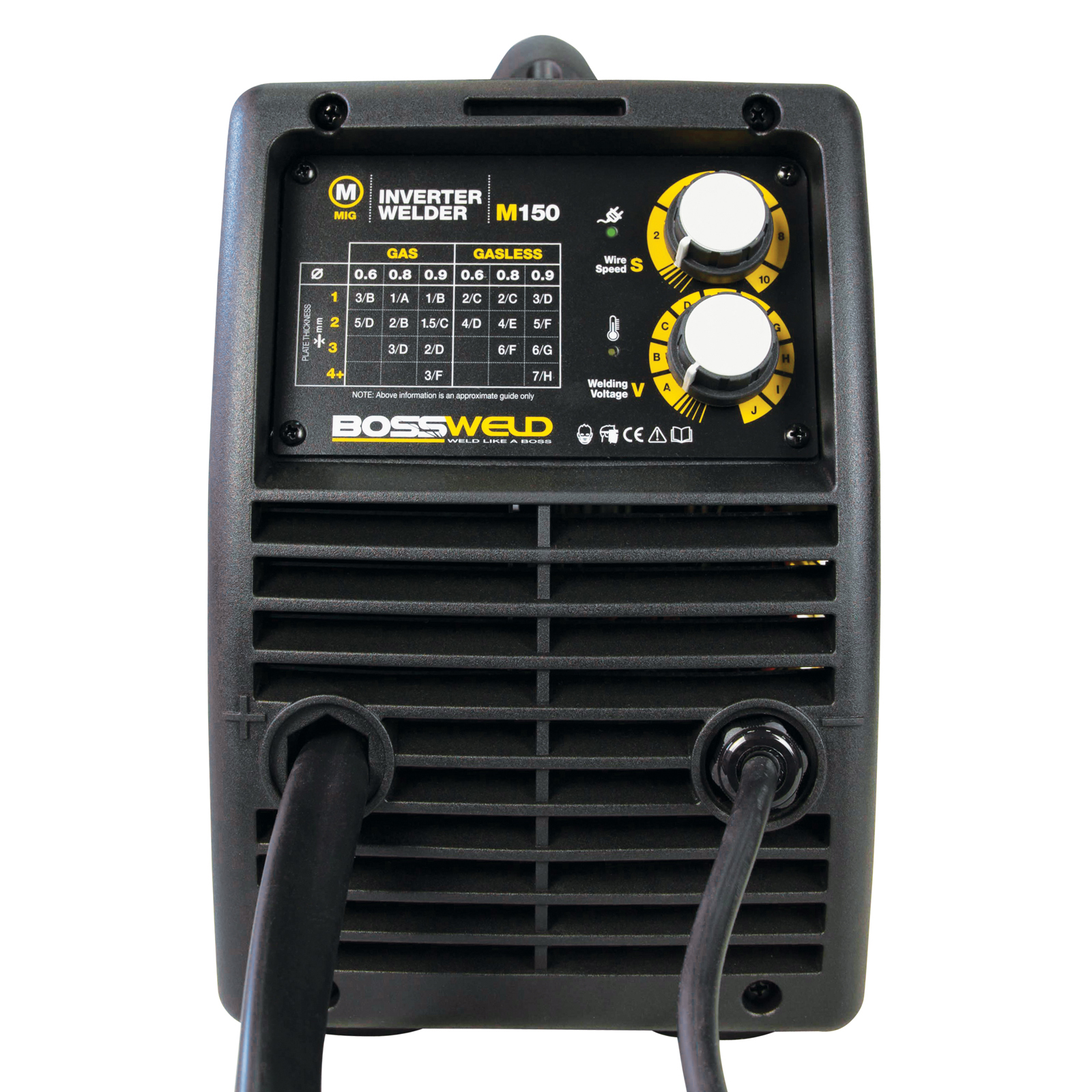 BOSSWELD M150 Gas/Gasless MIG Inverter Welder (Ex-Demo) - need1.com.au