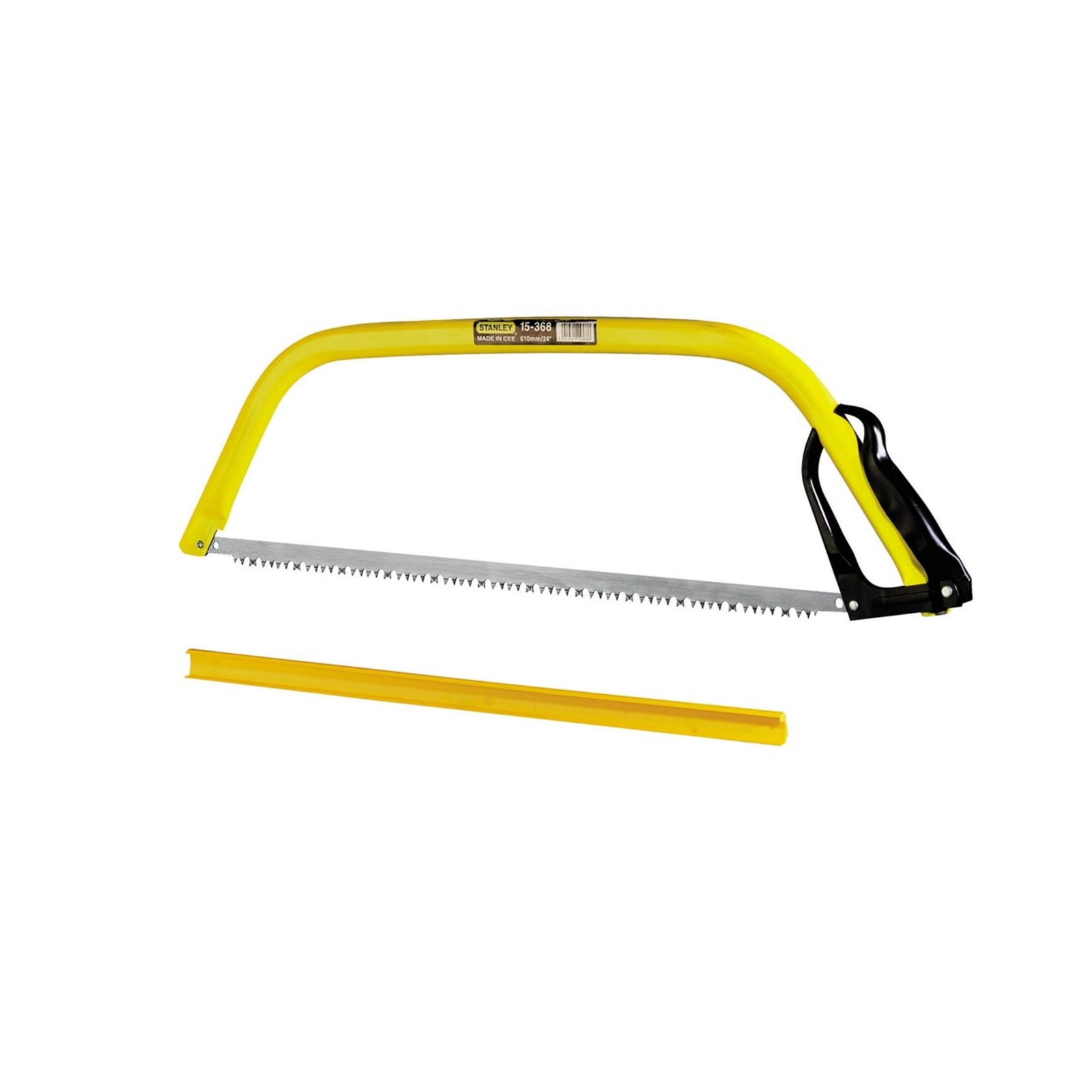 Stanley Raker Tooth Bow Saw with Guard - need1.com.au