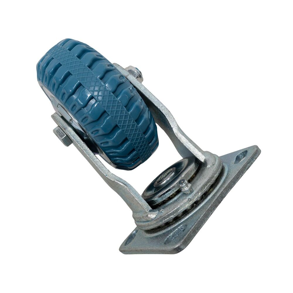130mm Heavy Duty Off-Set Castor Wheel with 115 x 110mm Swivel Base ...