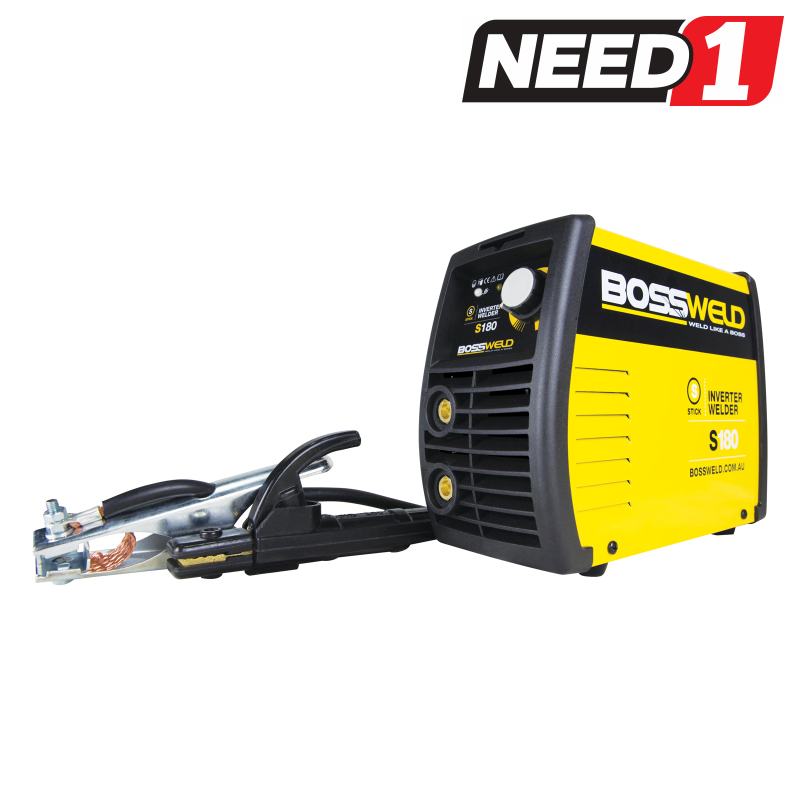Bossweld S180 Stick Arc Inverter Welder (Ex-Demo) - need1.com.au