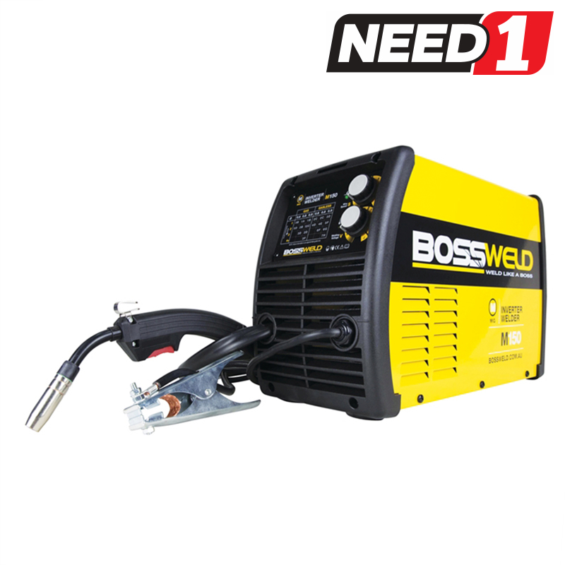 BOSSWELD M150 Gas/Gasless MIG Inverter Welder (Ex-Demo) - need1.com.au