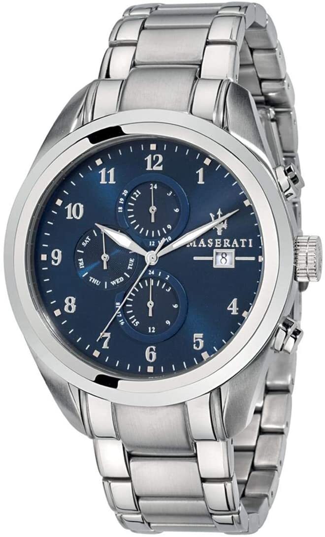 MASERATI Men's Traguardo Chronograph Analog Quartz Watch - need1.com.au