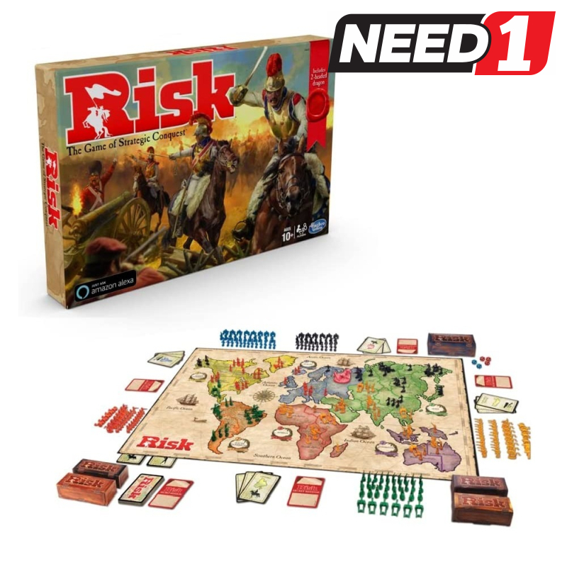 RISK With Dragon The Game Of Strategic Conquest - need1.com.au
