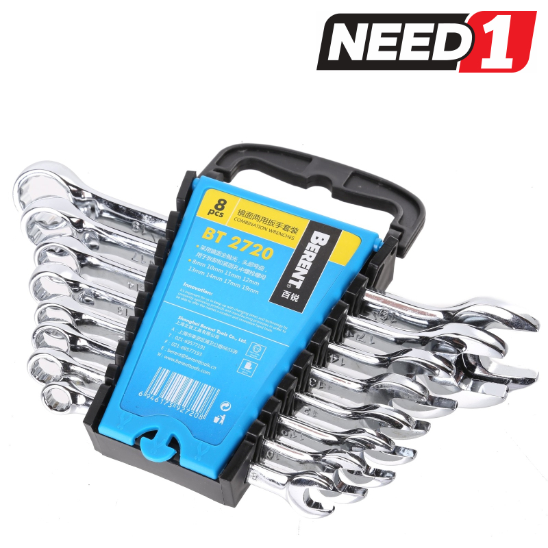 Berent 8pc Combo Spanner Set - need1.com.au