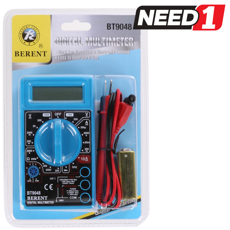 Berent Digital Multi-Meter - need1.com.au