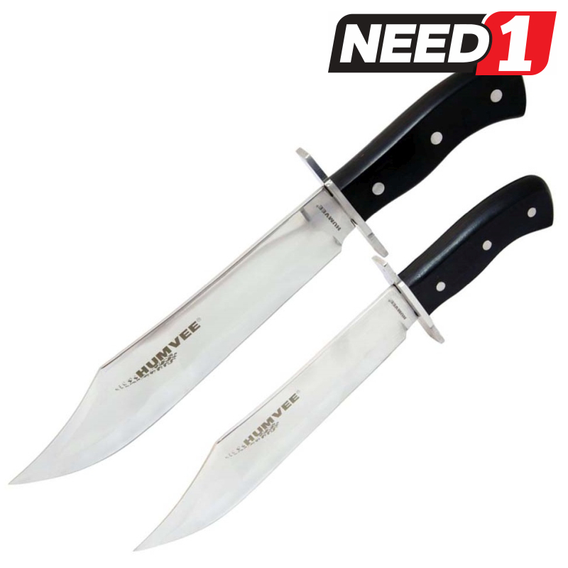 Humvee Bowie Knife Set & Sheath - need1.com.au