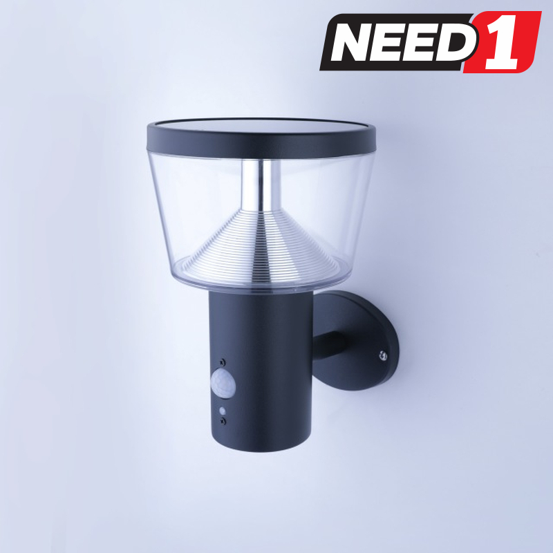 NBLighting Outdoor Smart Solar Wall Light - need1.com.au