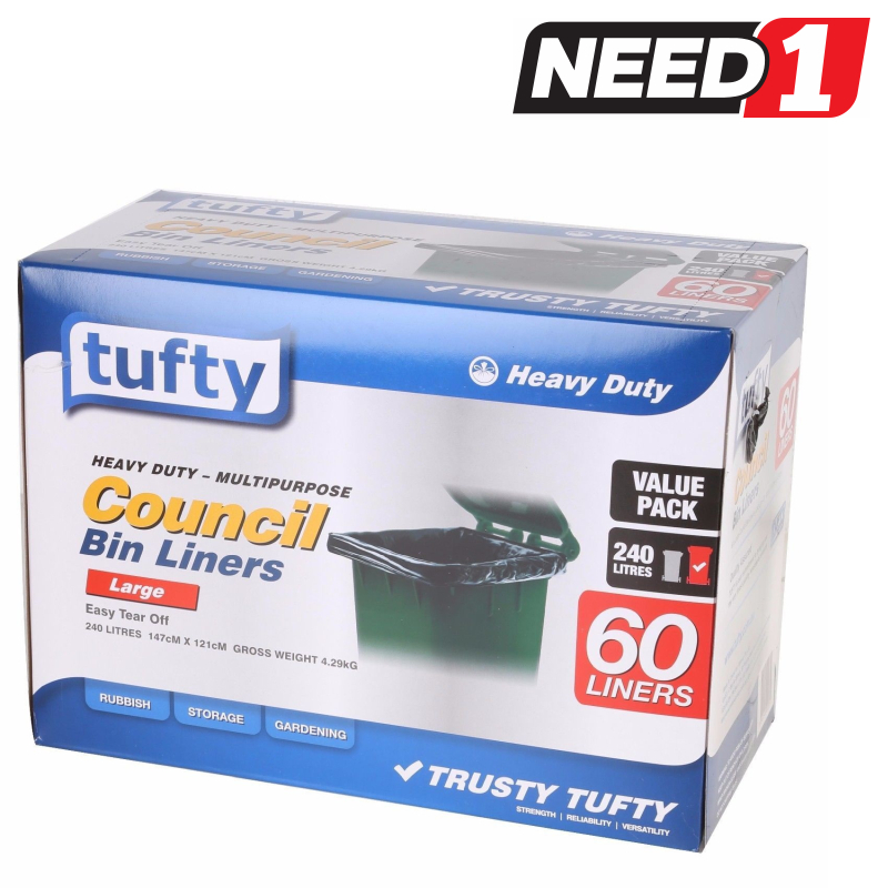 Tufty Bin Liners - need1.com.au