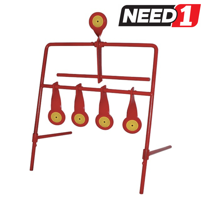 PRIMAX Metal Resetting Shooting Target 5mm Thick Paddle - need1.com.au