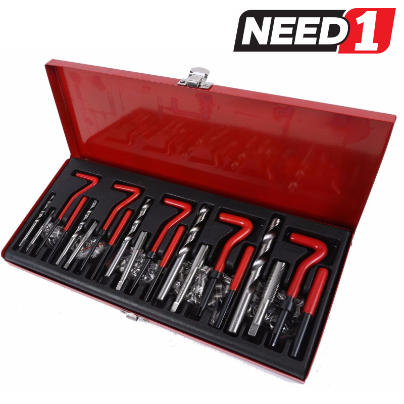 JMV 131pc Thread & Helicoil Repair Kit - need1.com.au